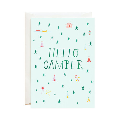 Hello Camper Card | Where The Sidewalk Ends Toy Shop